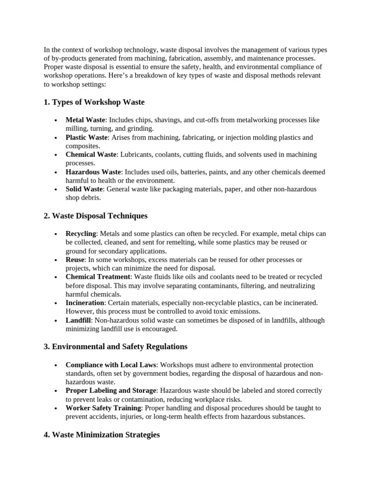 Wt Notes Last | PDF | Waste | Waste Management