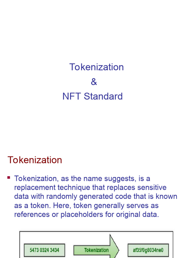 Tokenization of NFT | PDF | Cryptocurrency