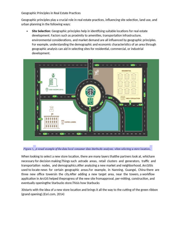 Geographic Principles in Real Estate Practices | PDF