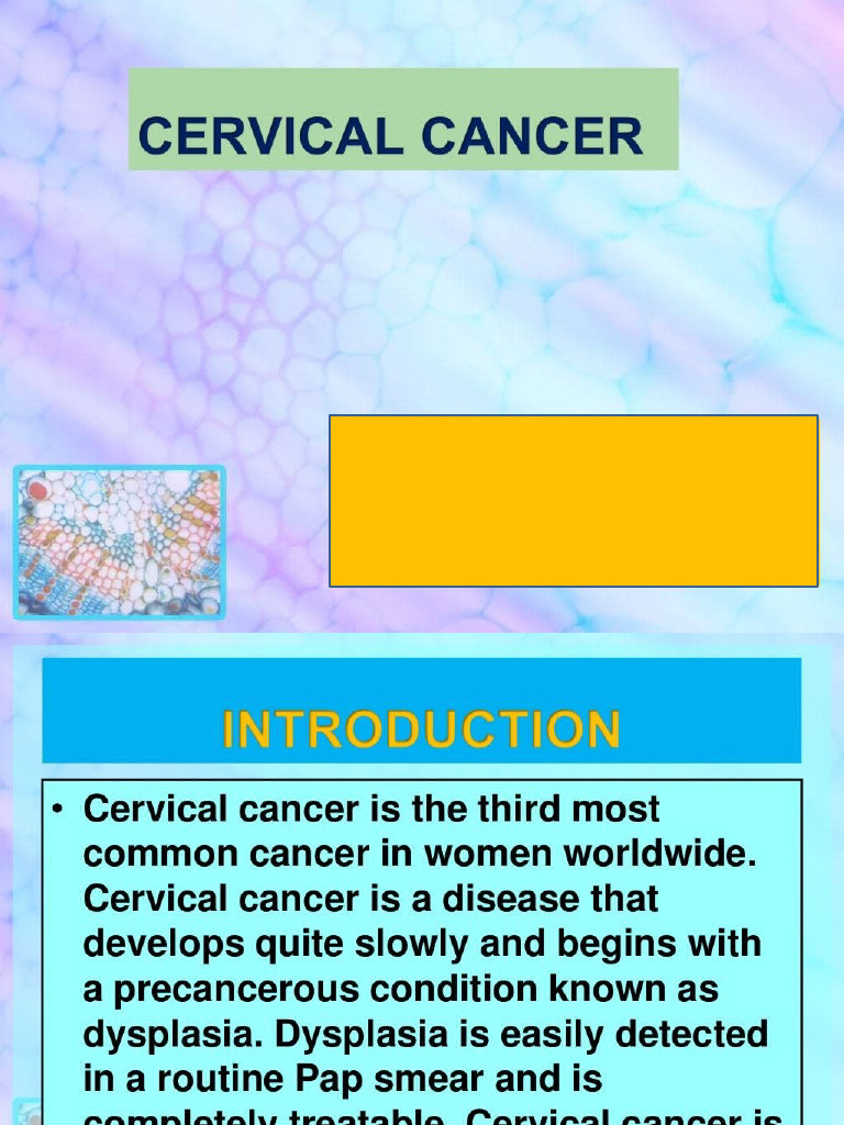 cervical-cancer-ppt_051655 | PDF