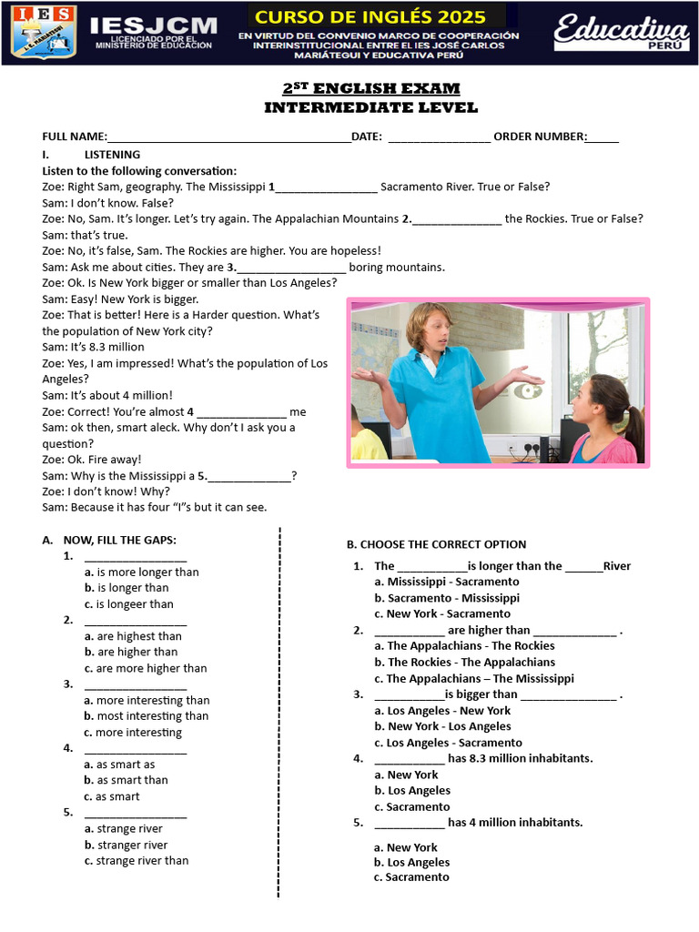 English Exam 2 Intermediate-1 | PDF | Coca Cola | The Coca Cola Company