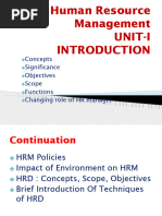 HRM Short Notes | PDF | Human Resource Management | Human Resources