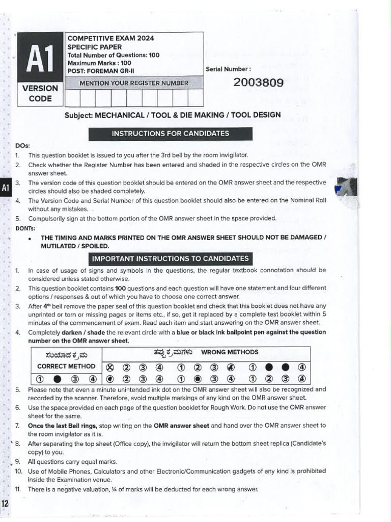 MECH_TOL_DIE_MAK_TOL_DSenglish | PDF