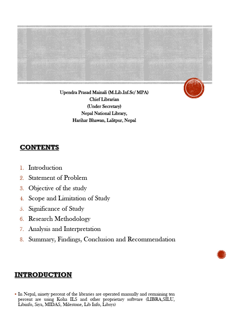 Library Digitization Using Koha Open Source - Integrated Library System (PDFDrive) | PDF ...