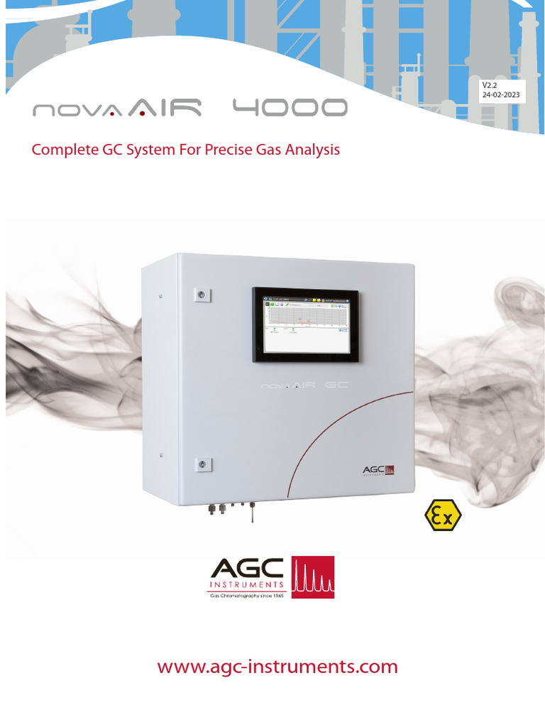AGC NovaAIR 4000 GC Brochure V2.2 24 02 24 | PDF | Gas Chromatography ...