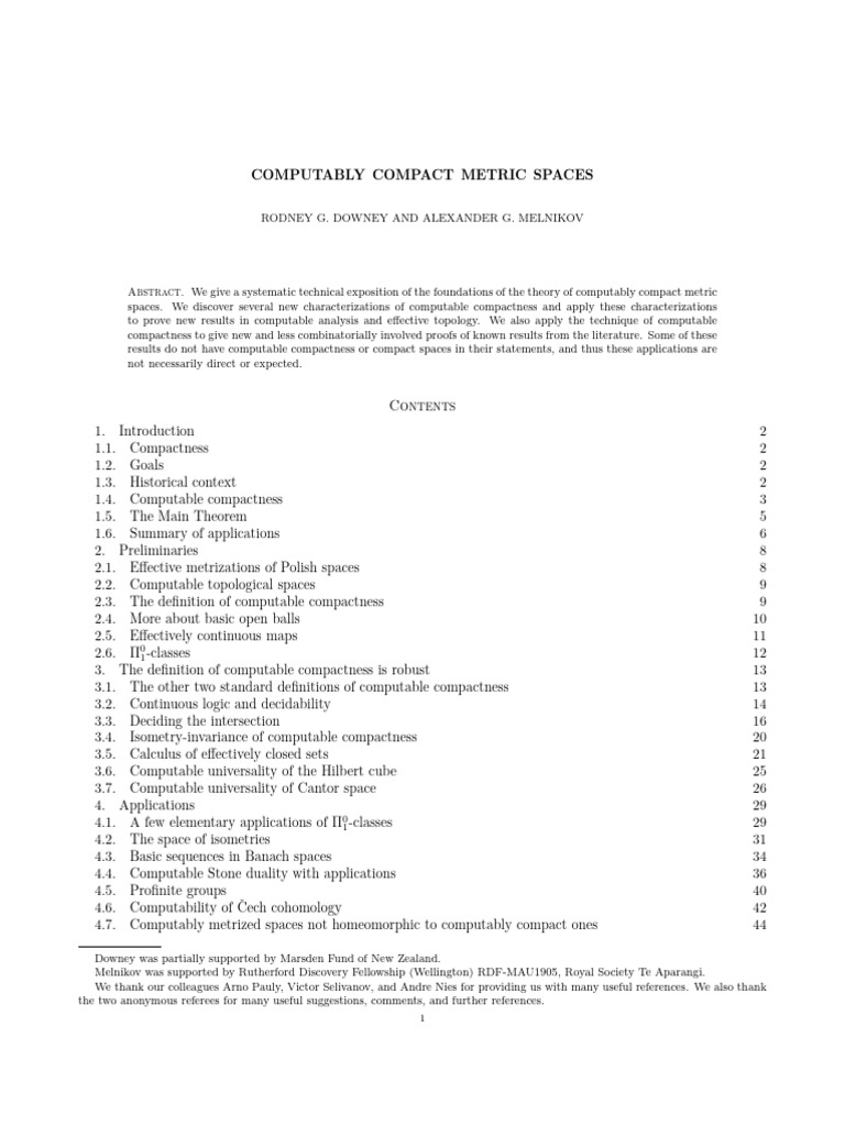 Compcomp (BSL) | PDF | Compact Space | Banach Space