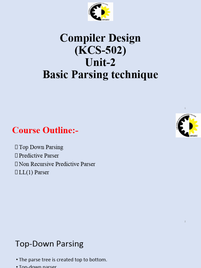 parsing technique baar baar | PDF | Parsing | Computer Programming