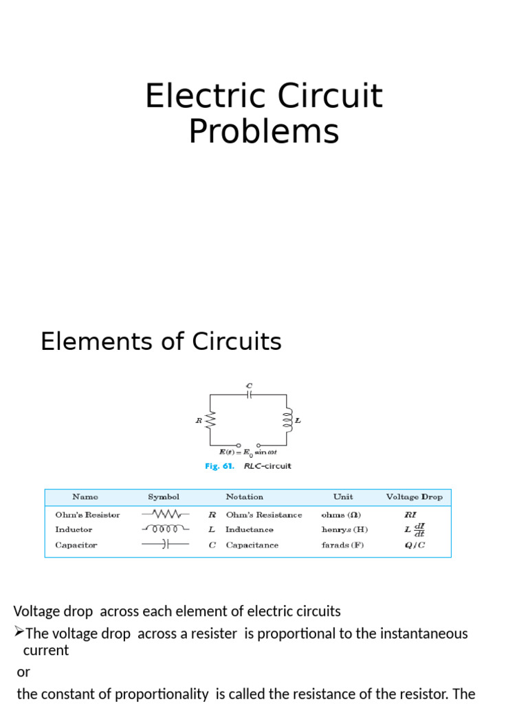 Understanding Electric Circuit Elements | PDF