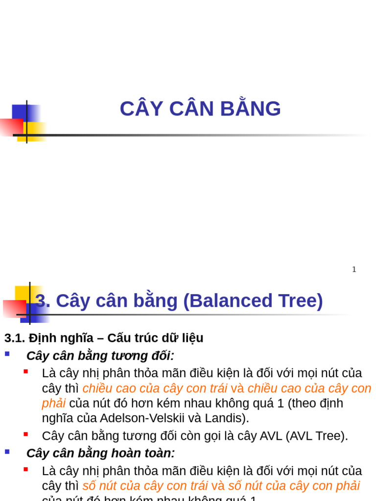 (BaiGiang) Cay Can Bang | PDF