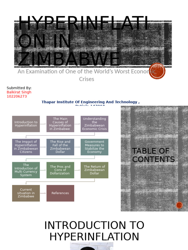 Zimbabwe's Hyperinflation Crisis Explained | PDF | World Economy ...