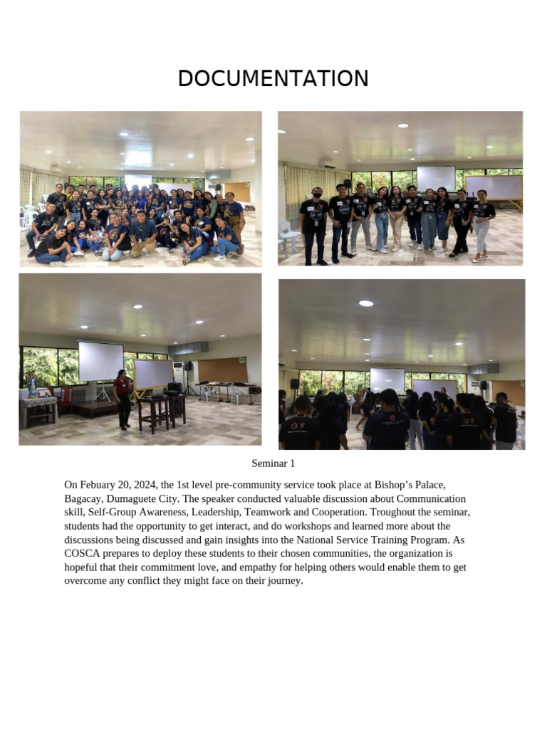 Documentation 1 | PDF | Social Psychology | Communication