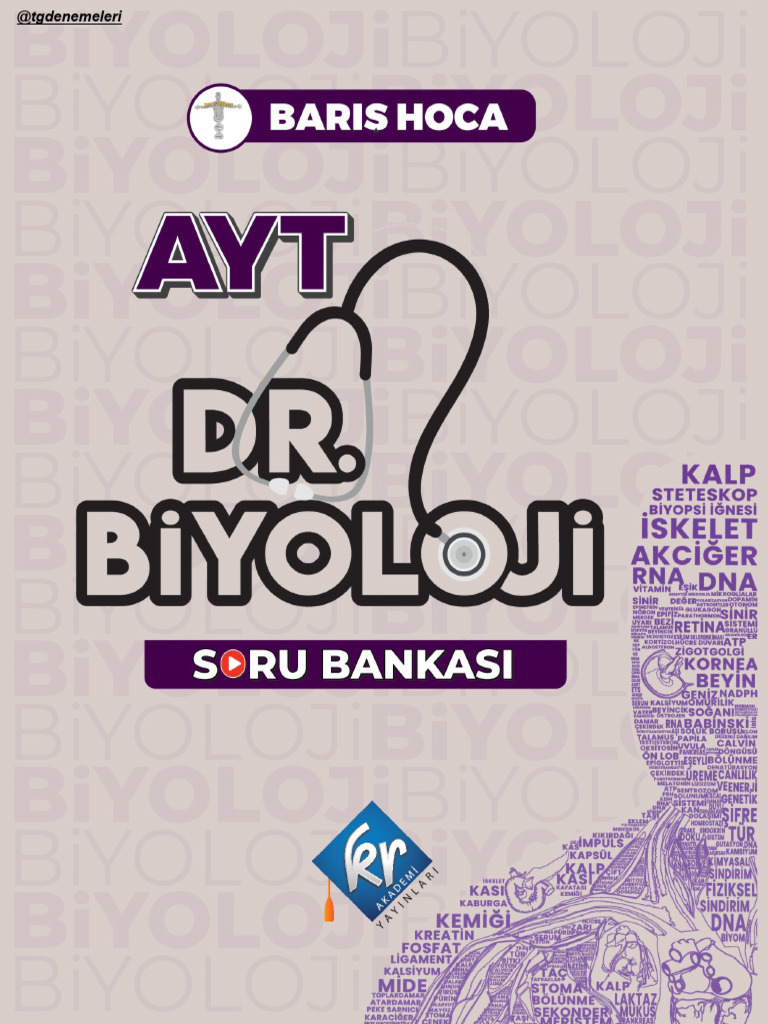 2025 Drbi̇yoloji̇ Ayt Soru Bankasi - 241224 - 000144 | PDF