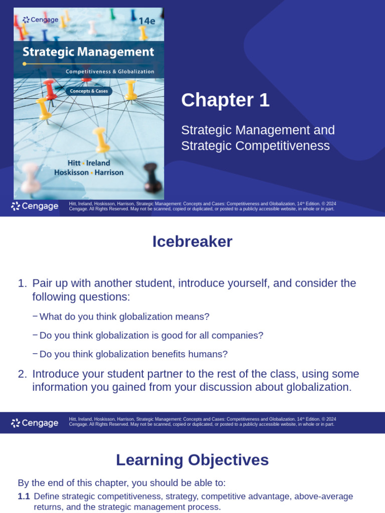 Foundations of Strategic Competitiveness | PDF | Strategic Management ...