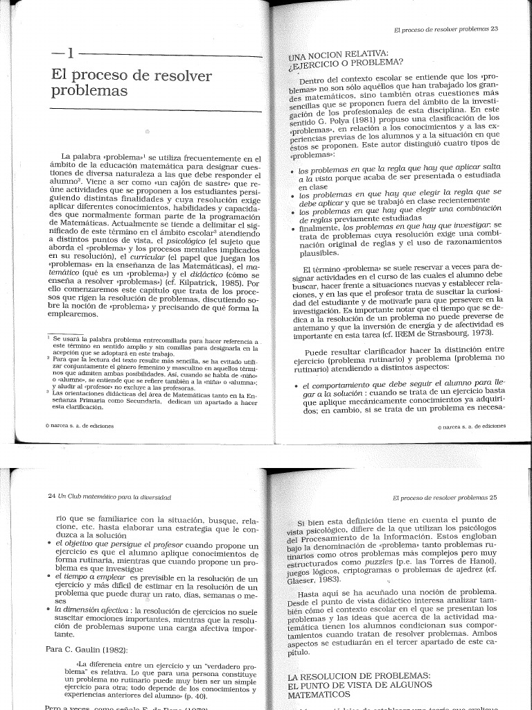 Prof. Educ. Primaria - Matematico 1°2° | PDF