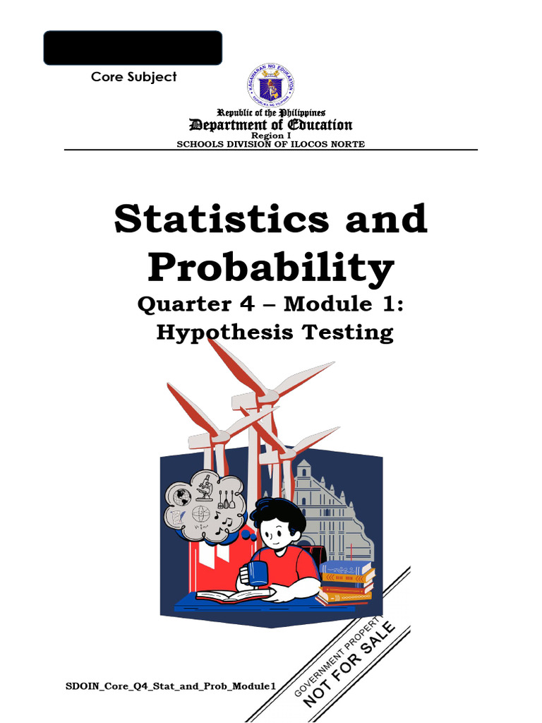 Stat and Prob Q4 Mod1 W1 Hypothesis Testing | PDF | Type I And Type Ii ...