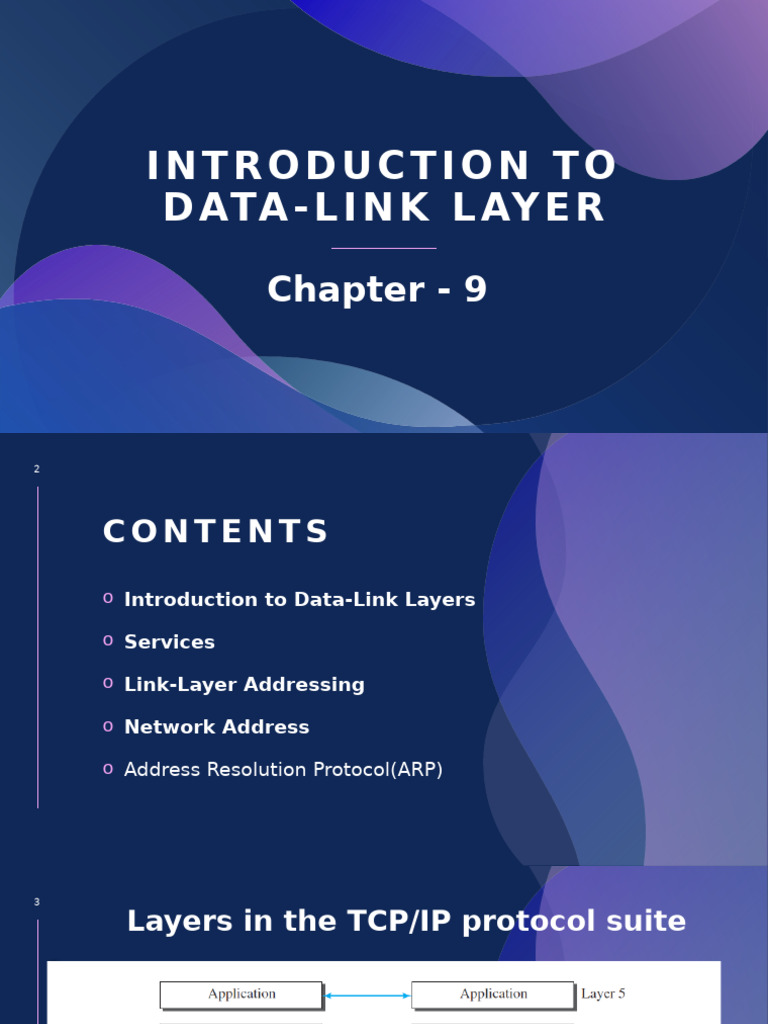 Chapter-9 Introduction To Data-Link Layer | PDF | Internet Protocols ...
