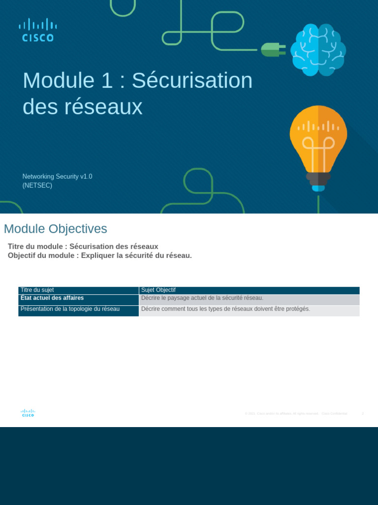 ENSAB Sec Module 1 | PDF | Cloud computing | Réseau privé virtuel