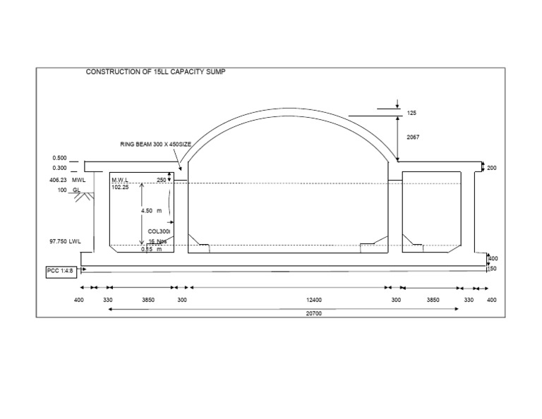 15LL Sump Drawings | PDF