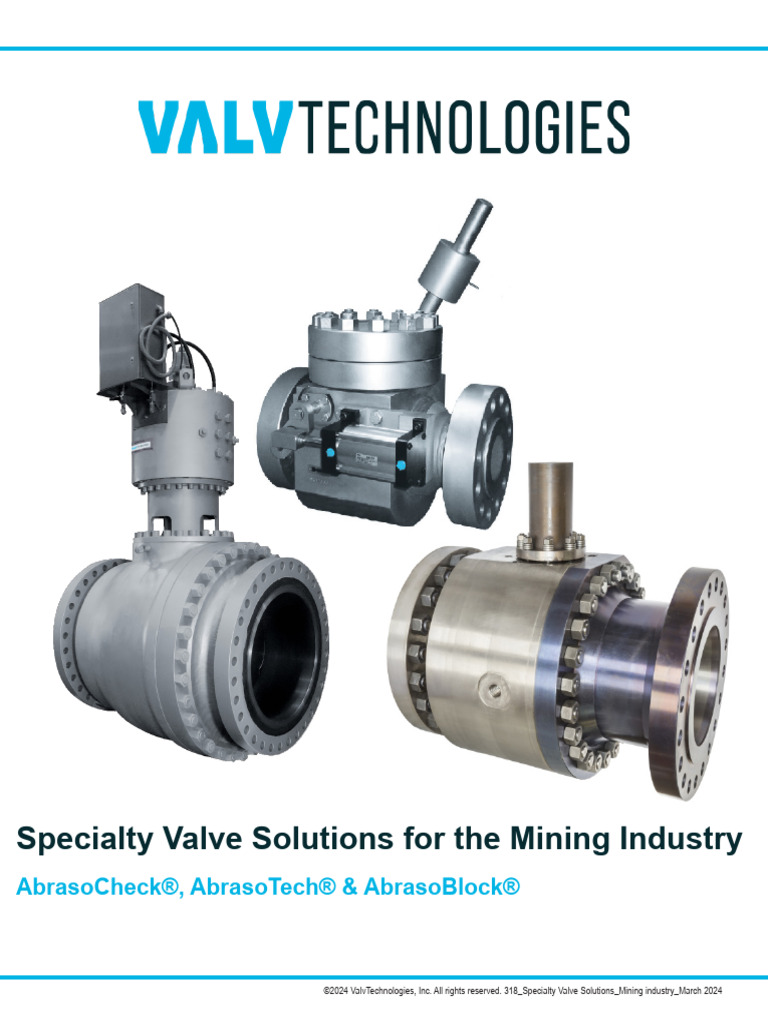 318 Specialty-Valve-Solutions Mining-Industry March2024 | PDF | Valve ...