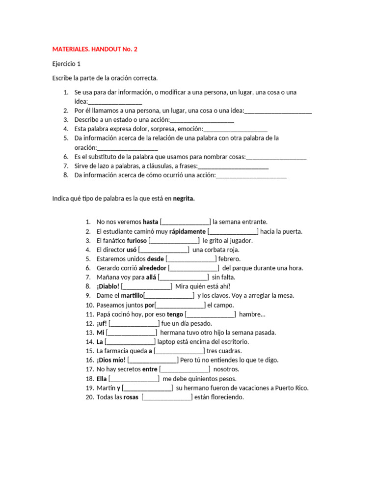 Ejercicios Jueves 23 | PDF