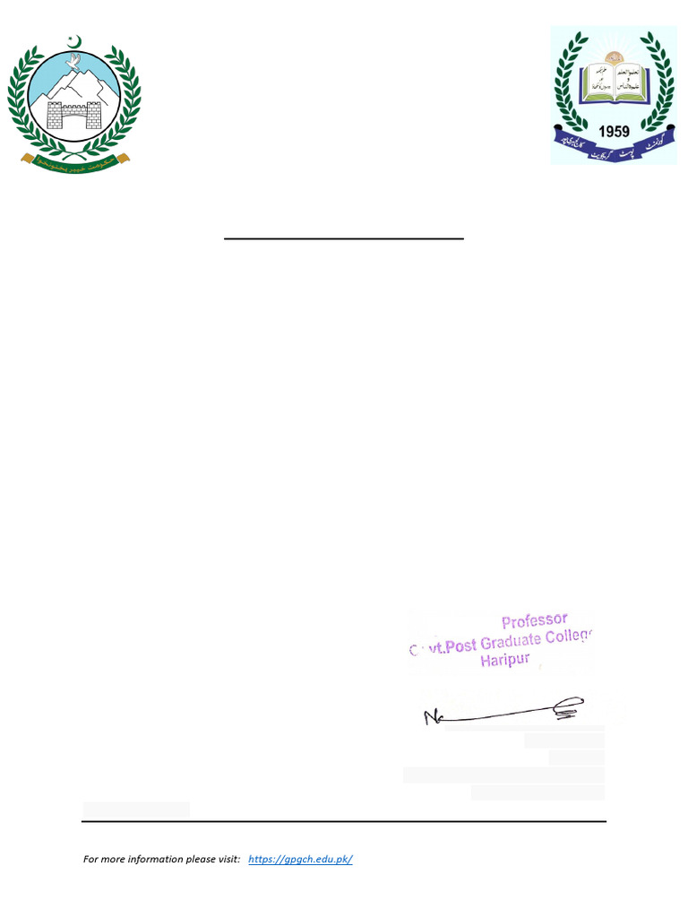 Recommendation Letter Sir Naveed | PDF