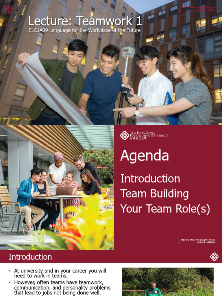 Lecture Teamwork 1 Student Version ELC1A09 v04 | PDF