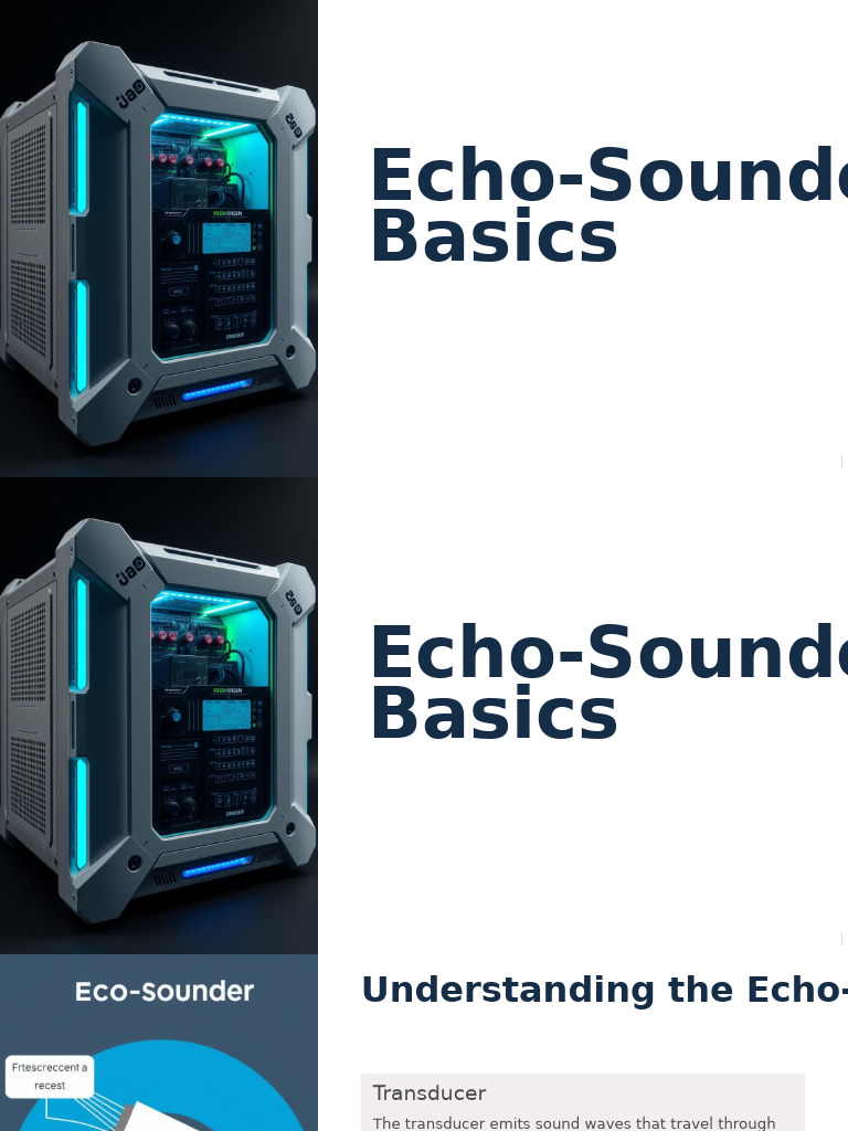 Echo Sounder Basics | PDF