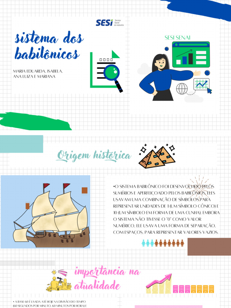 Sistema de Numeração Babilônico, 1º Ano B PDF | PDF