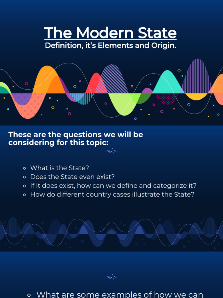 Session 2 State and Its Origin 250219 131028 | PDF | Sovereignty ...