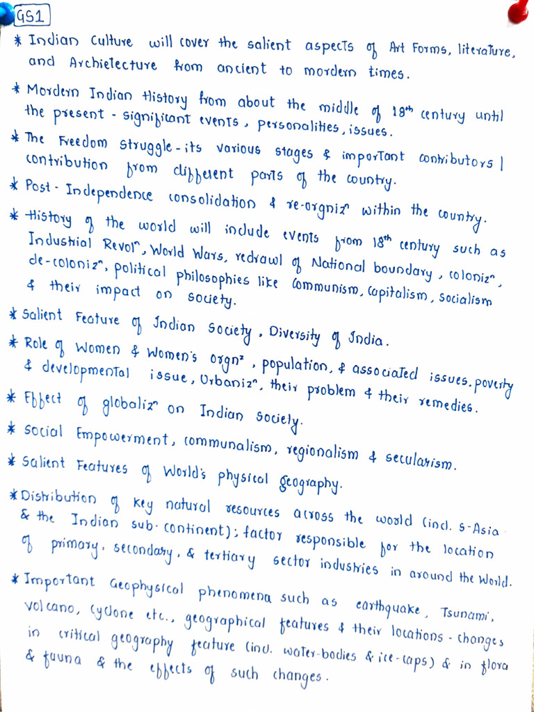 GS1 Syllabus | PDF | Liberal Arts Education