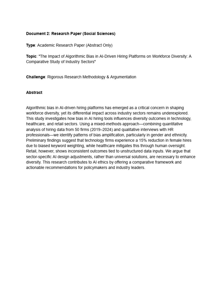 Document 2 - Research Paper (Social Sciences) | PDF