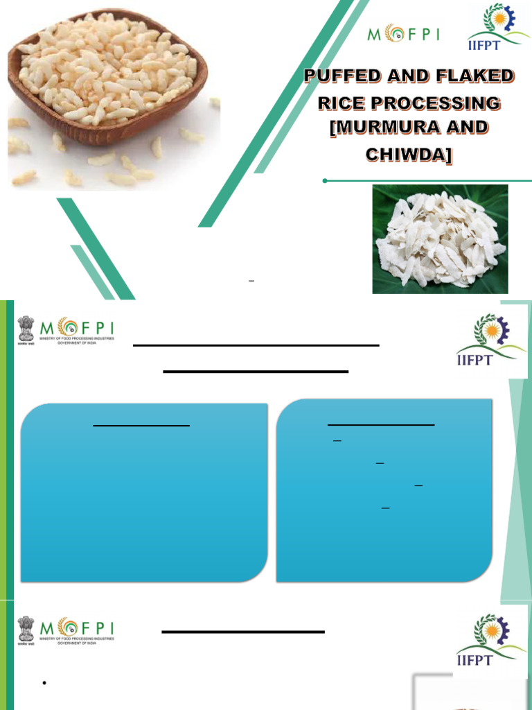 Rice Based Product Process | PDF | Foods