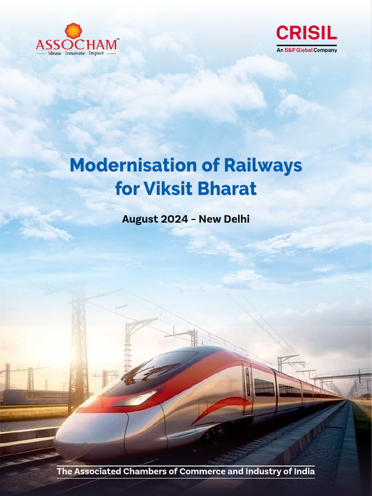 Modernisation of Railways For Viksit Bharat | PDF | Rail Transport ...