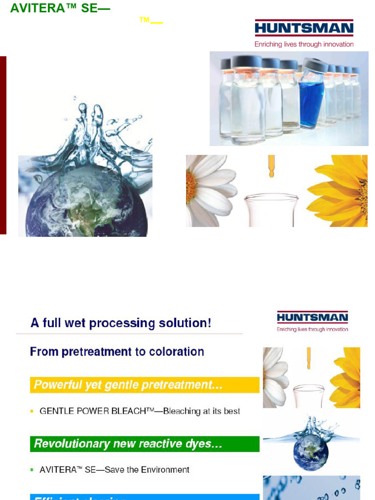 Evolution in Reactive Dyeing Avitera Se Dyes Trial Report Exhaust ...