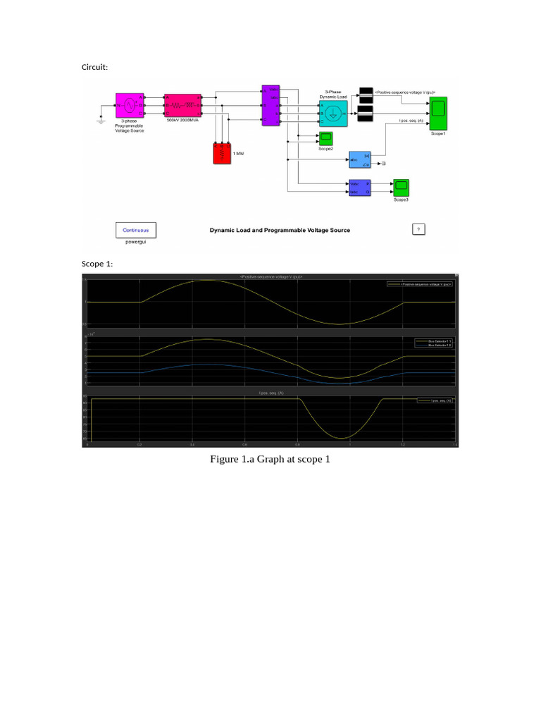 Power System Lab 2A Simulation Part | PDF