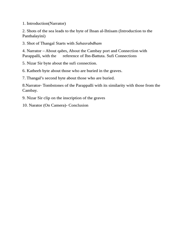 Sufi Connections at Parappalli Tombs | PDF