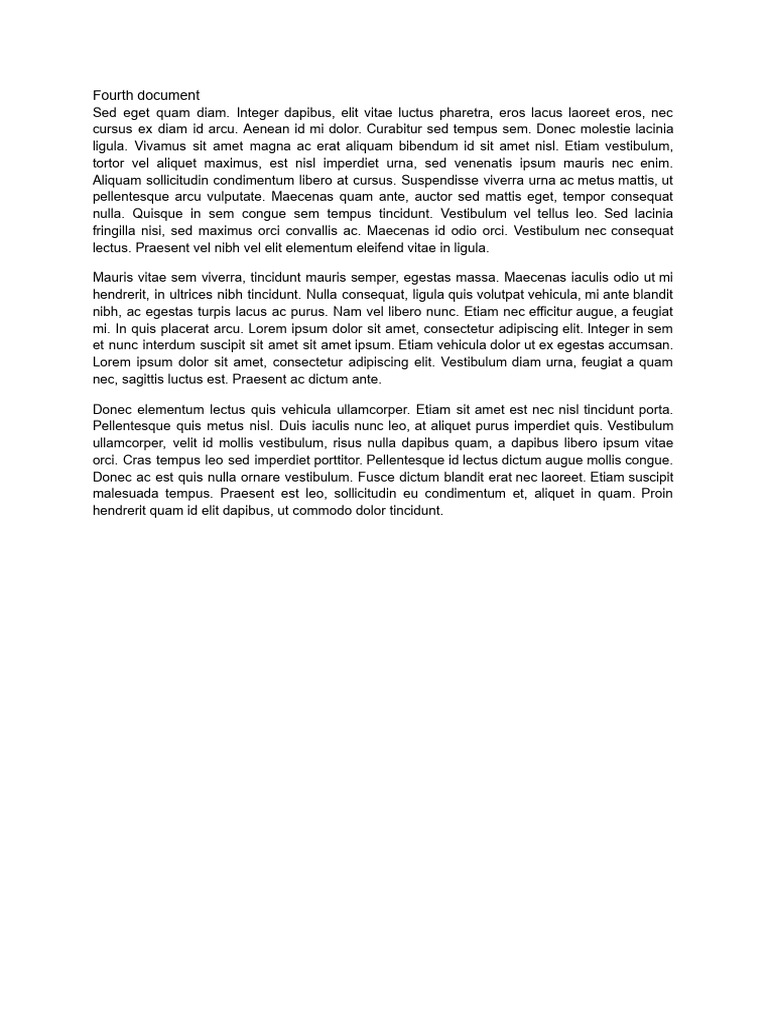 Fourth Document | PDF