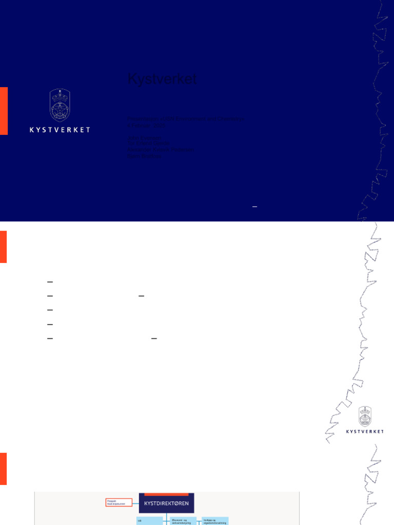 Uke 6 Kystverket Miljøberedskap Bjørn 2025 | PDF