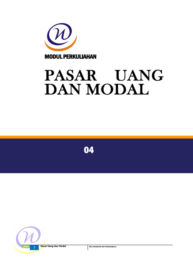 Reksadana dan Derivatif di Pasar Modal | PDF