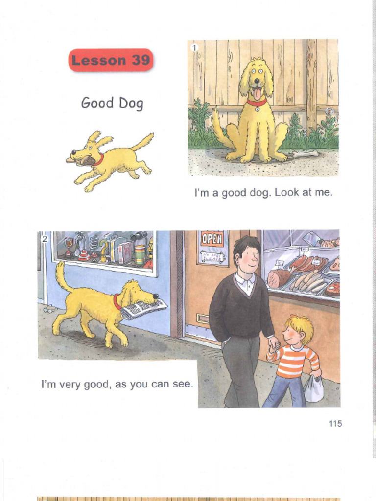 Lesson39 Good Dog | PDF