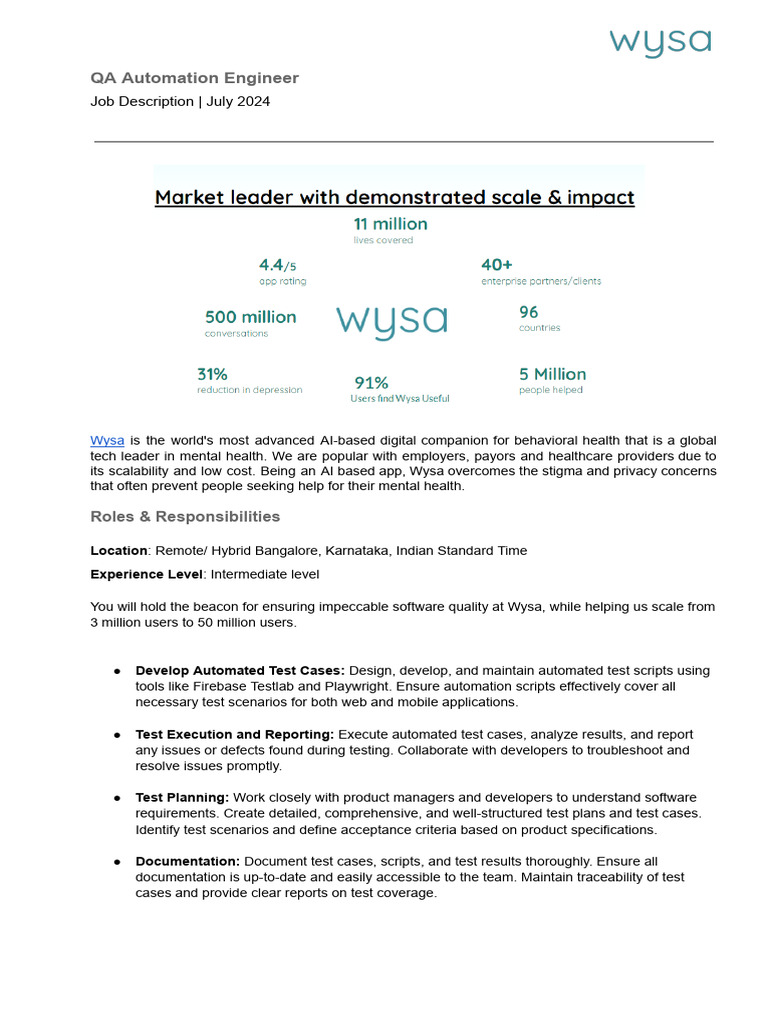Jd | PDF | Automation | Artificial Intelligence