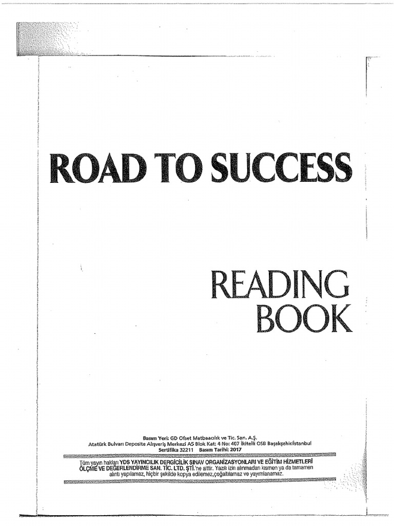 Road To Success | PDF
