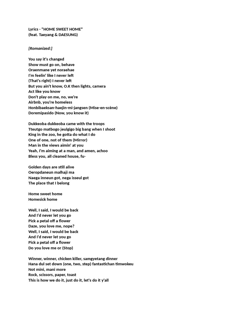 Lyrics - Born Again - Doja Cat | PDF | Plant Morphology | Pollination