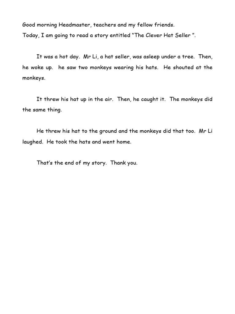 The Clever Head Seller | PDF