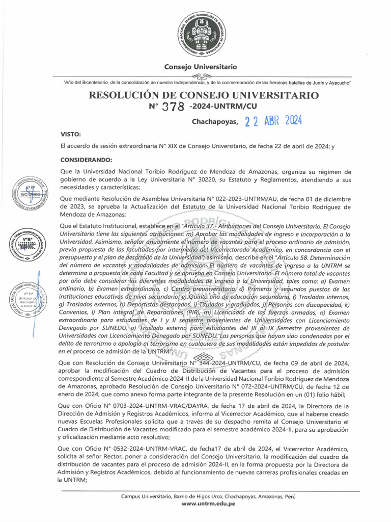 R.C.U. N378-2024 | PDF