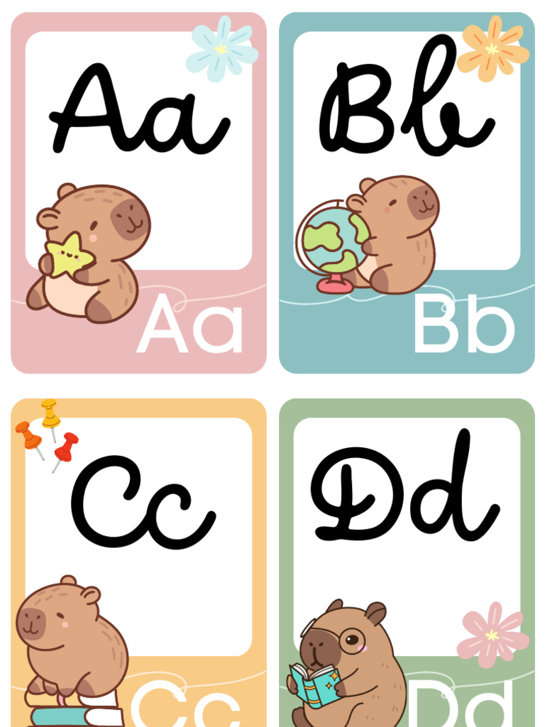 Alphabet Letter Pairings Guide | PDF