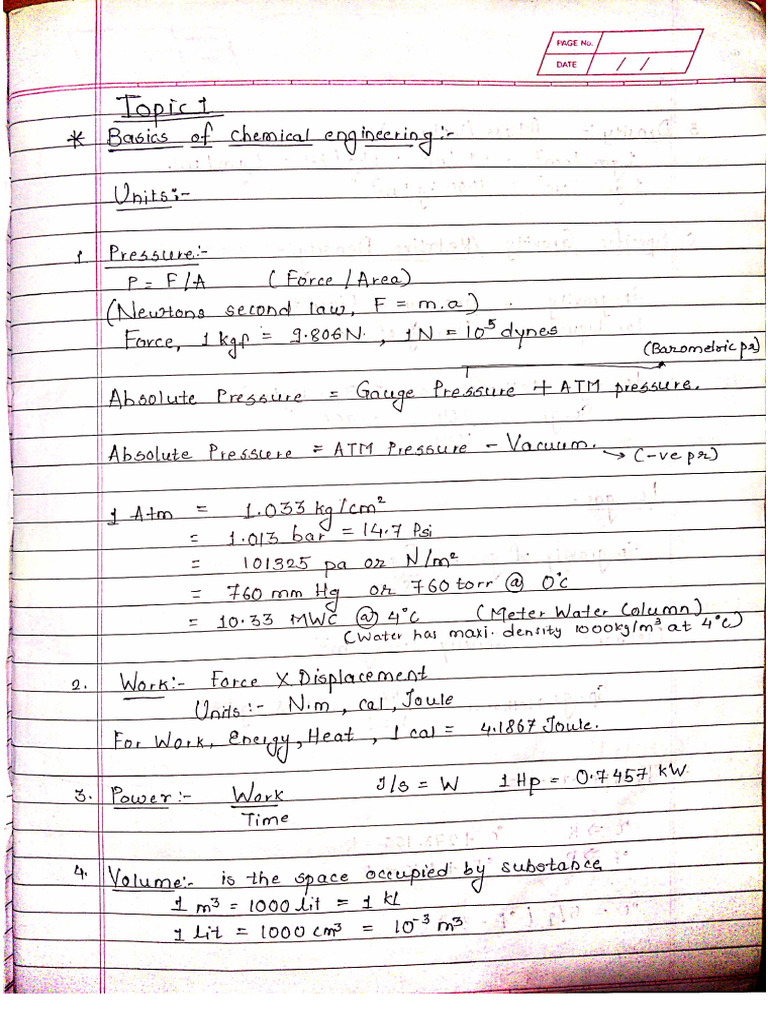 Process Engineering 1 | PDF