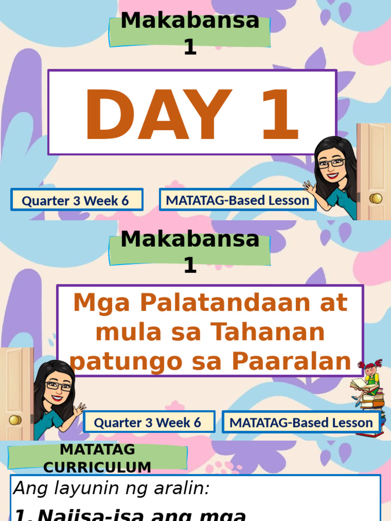 Makabansa q3 Week6 Day 1 | PDF