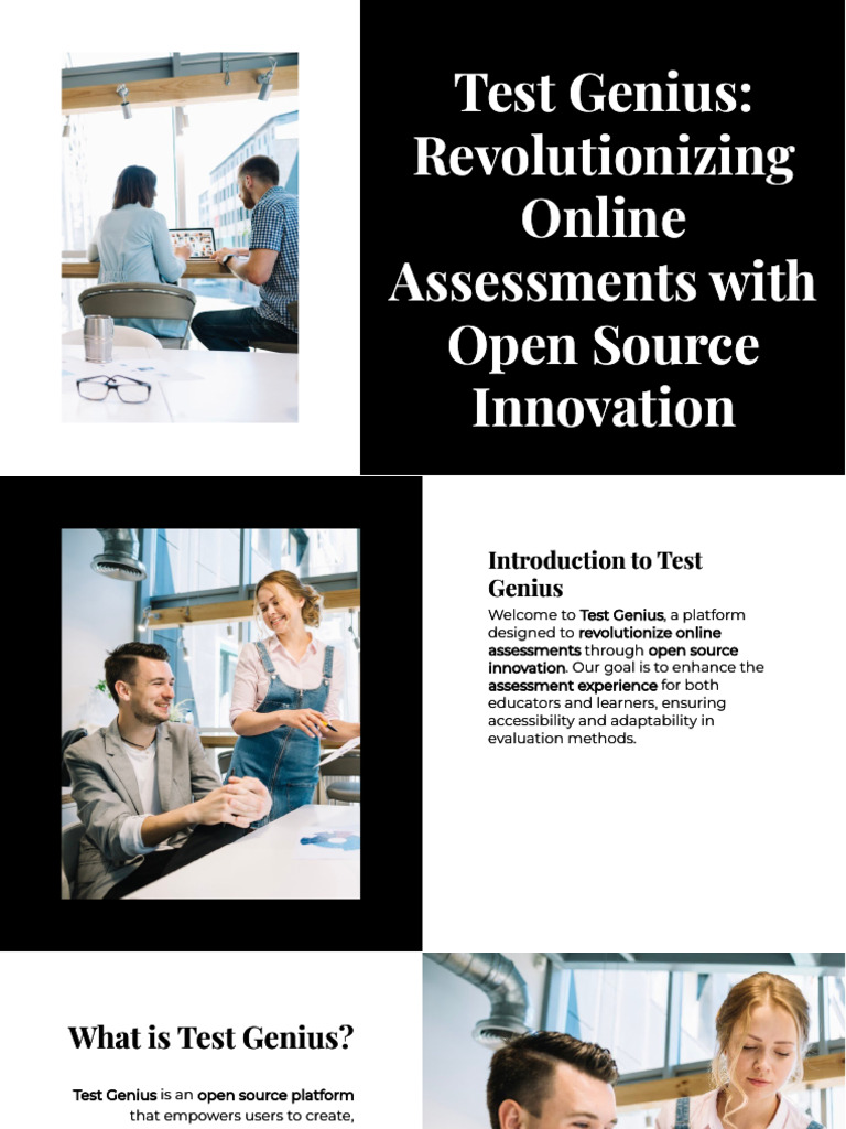 Test Genius: Open Source Assessments | PDF