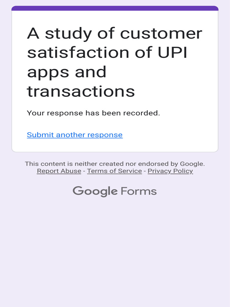 A Study of Customer Satisfaction of UPI Apps and | PDF
